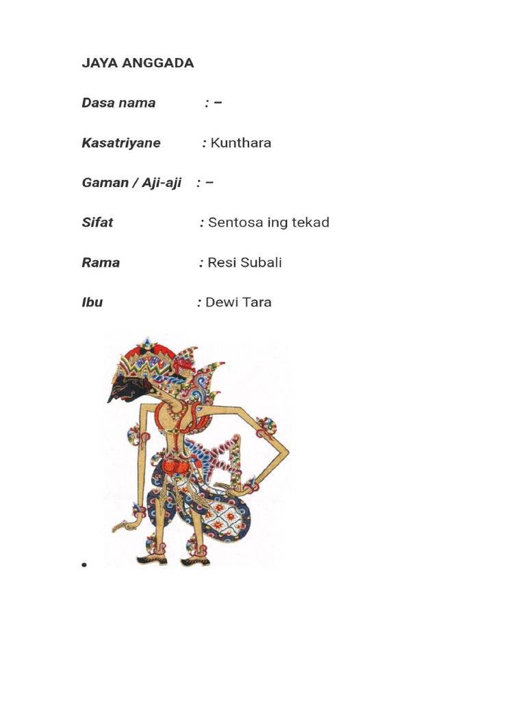 WAYANG | PDF