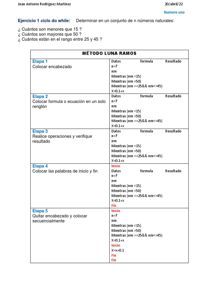 Ciclo Do While 3 Ejercicios | PDF | C ++ | Datos de computadora