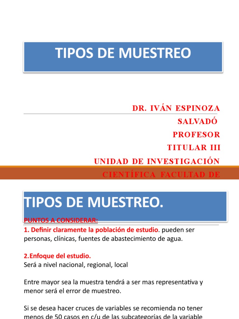 Tipos De Muestreo Líquidos Y Sólidos – JPNQ