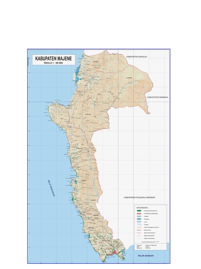 Peta Majene | PDF