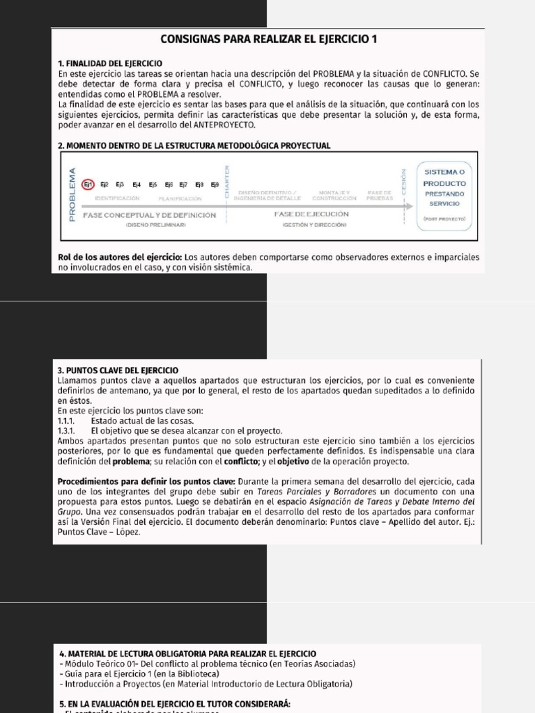 diseño proyectos tareas | PDF