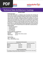 Bergerthane - Finish Data Sheet (Protective Coating) | PDF