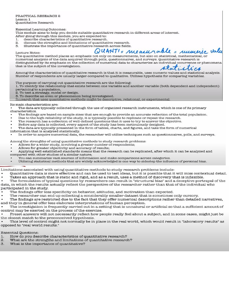Lecture Notes Lesson 1 | PDF