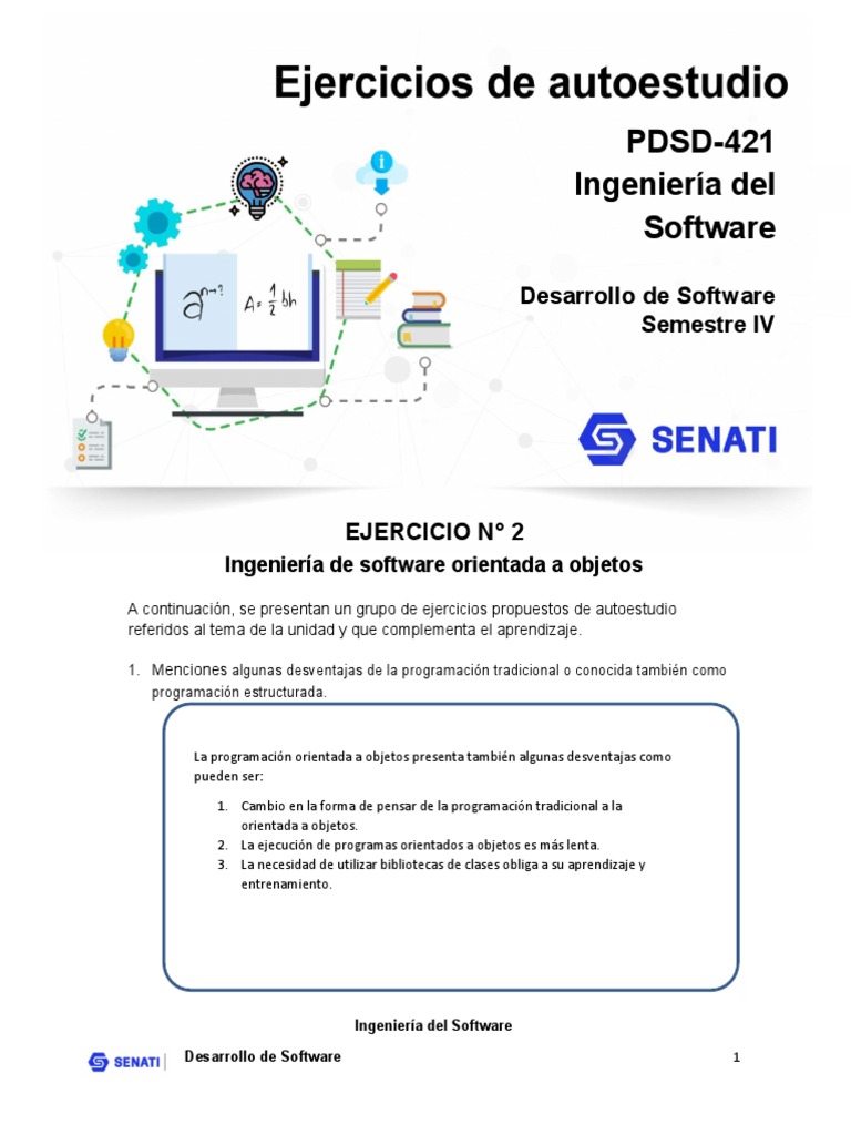 Principios básicos de la ingeniería de software orientada a objetos | PDF | Objeto (informática ...