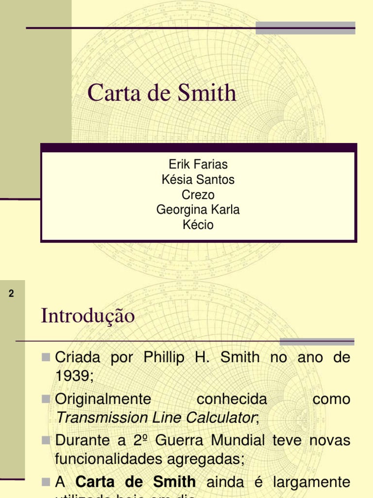 Guia Completo da Carta de Smith | PDF | Rede elétrica | Impedância elétrica