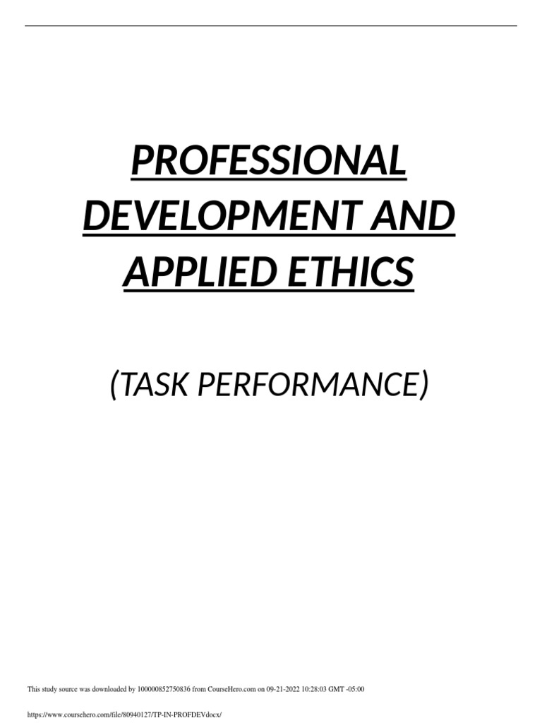 TP in Prof - Dev | PDF | Goal | Dream