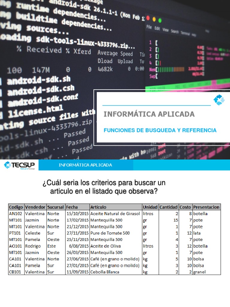 06 Funciones de Busqueda - Referencia | PDF | Hoja de cálculo | Informática