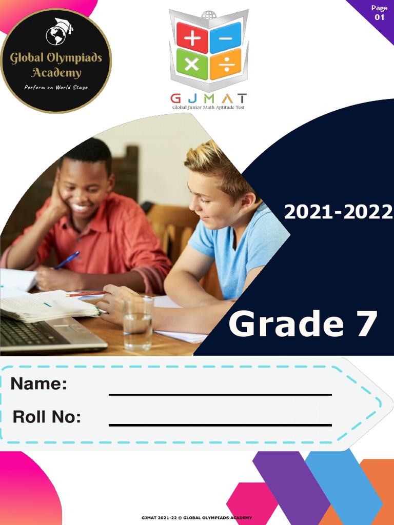 Grade 7 | PDF | Multiple Choice | Test (Assessment)