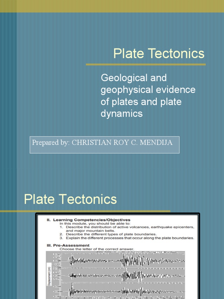 Plate Tectonics for Geology Students | PDF | Plate Tectonics | Volcano