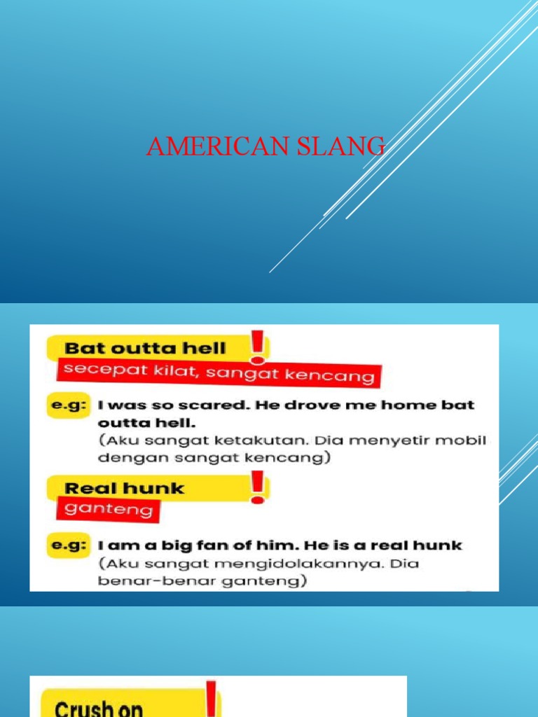 American Slang | PDF