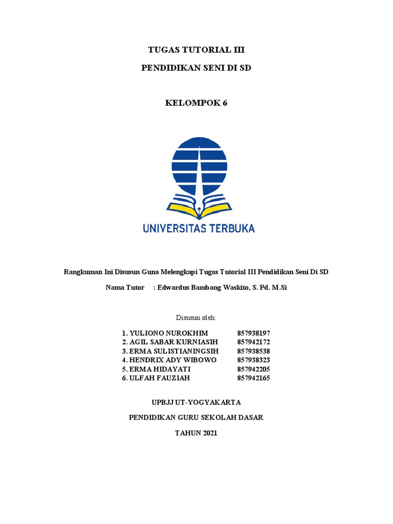 Tugas Tutorial Iii | PDF