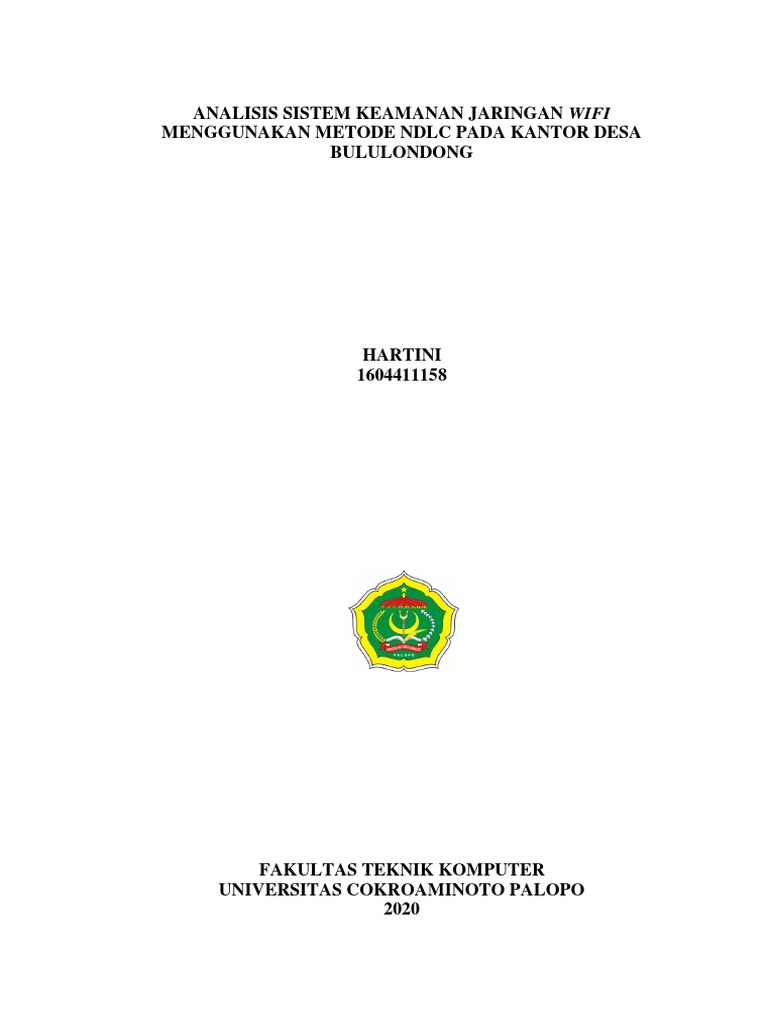 Hartini 1604411158 | PDF