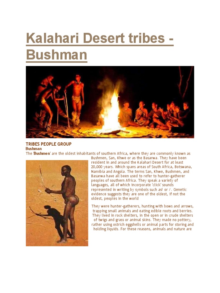 Bushmen | PDF