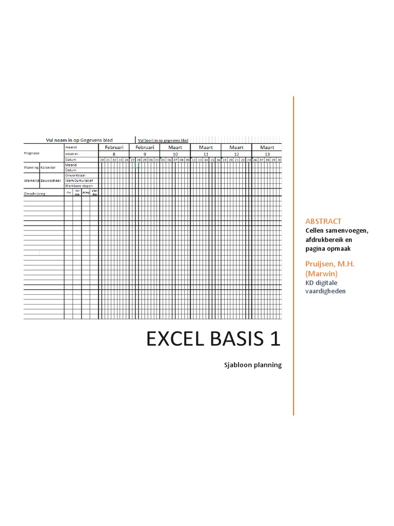 Excel Basis A | PDF