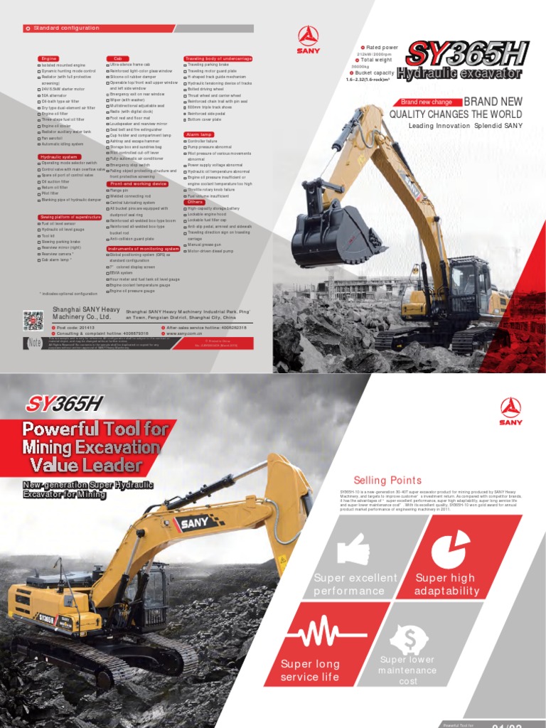 Sy365h 173644 | PDF | Pump | Diesel Engine