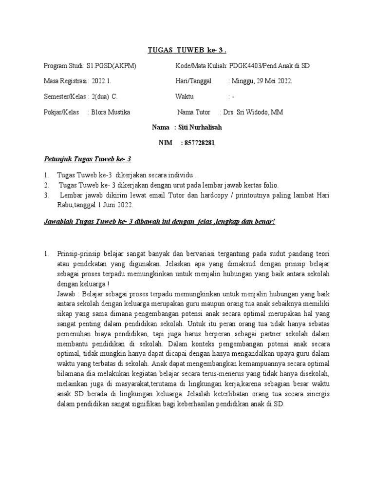 Tugas Tuweb Ke3 | PDF