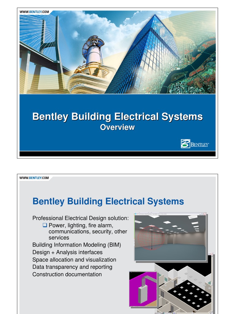 Bentley Building Electrical Systems V8 XM Edition Overview-MS Power ...