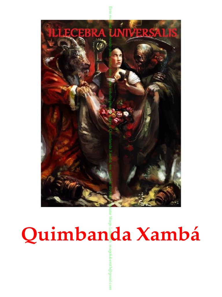 Manual Quimbanda Xambá - Beta - 2021 PDF | PDF | Sobrenatural | Fés ...