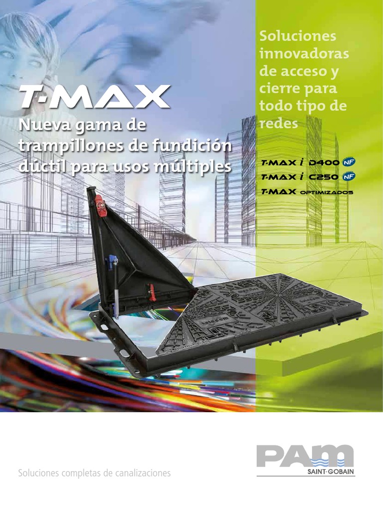 Trampillones T-MAX: Innovación en Cierres | PDF | Hormigón | Acero