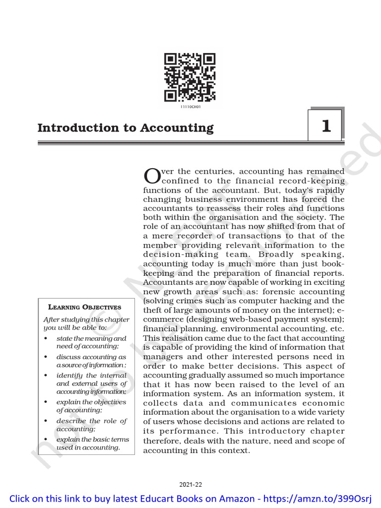 Introduction To Accounting | PDF | Expense | Discounts And Allowances