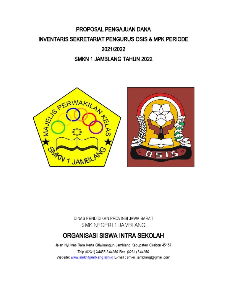 PROPOSAL Pengajuan Dana 2 | PDF