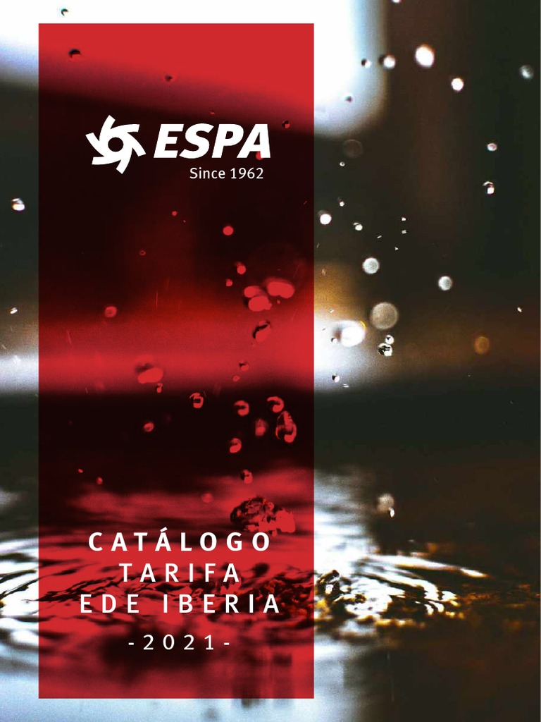 Espa Catalogo 2021 Fontgas | PDF | Bomba | Agua