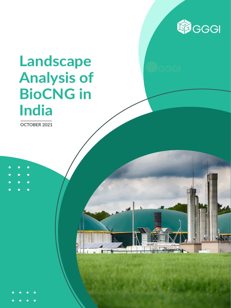 Landscape Report Of Biocng In India Gggi 1 Pdf Anaerobic Digestion Biogas
