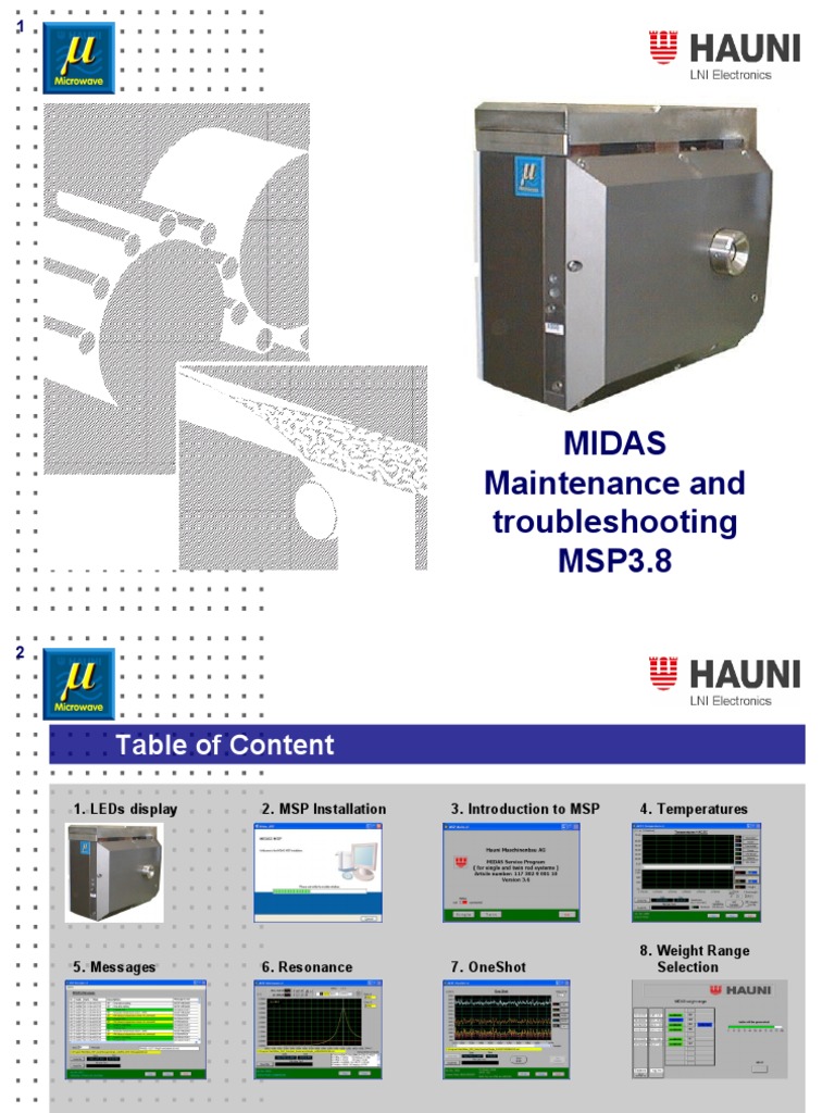 Midas MSP | PDF | Usb | Booting