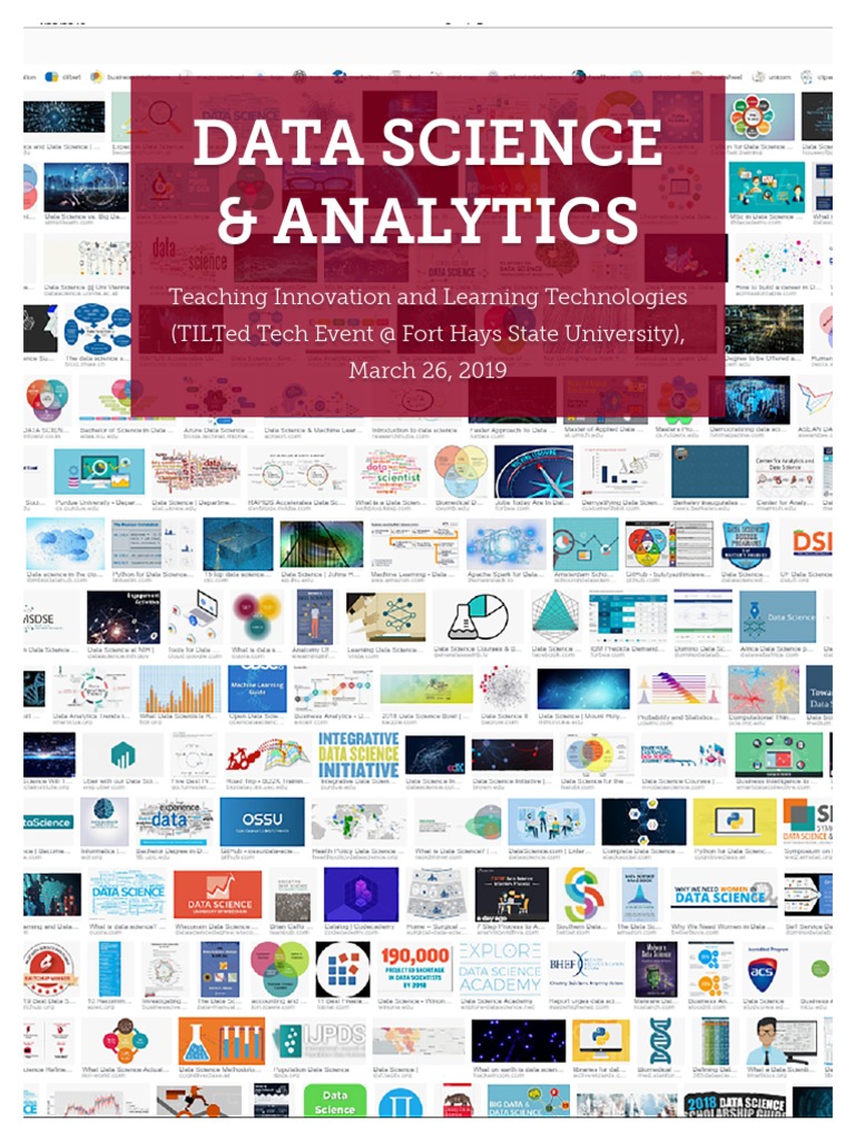 Data Scienceand Analytics Pdf Machine Learning Statistics