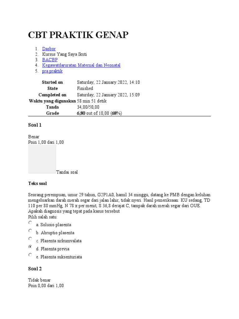 Gadar Maternal & Neonatal | PDF