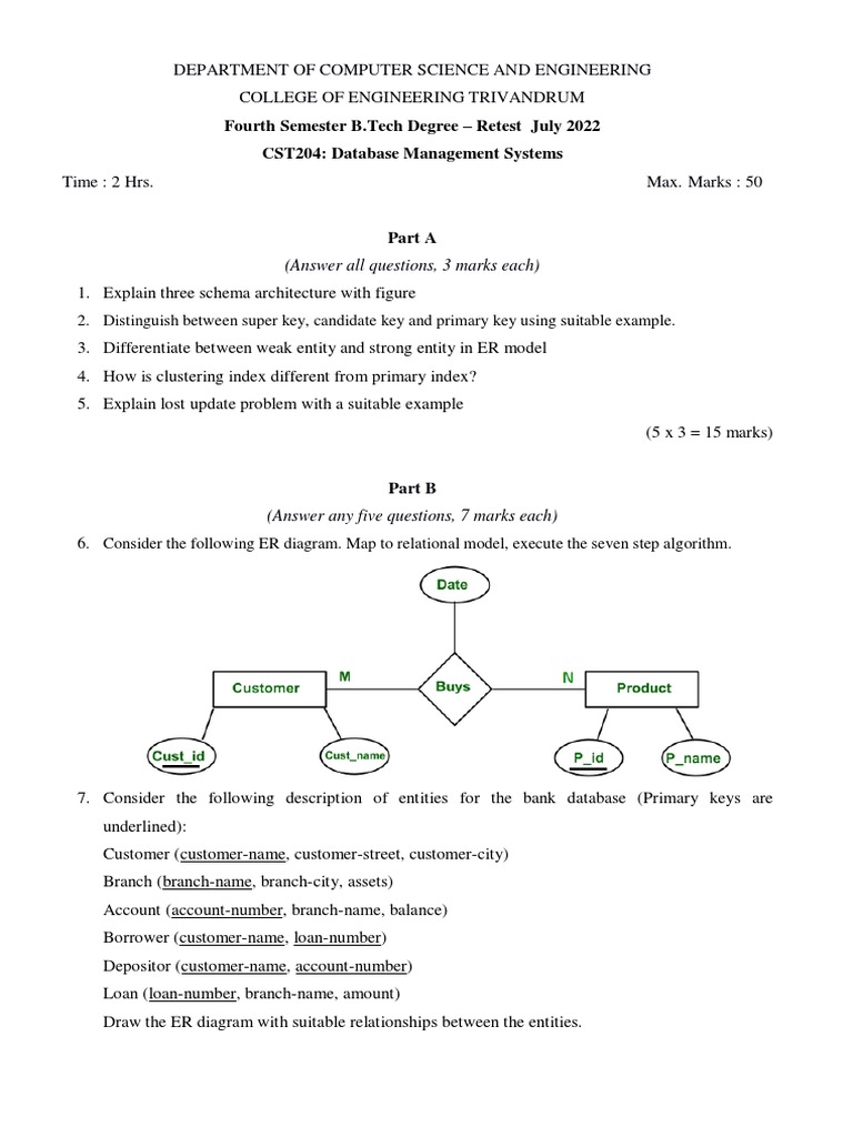 DBMS Retest | PDF | Databases | Computer Programming DBMS Retest | PDF | Databases | Computer Programming