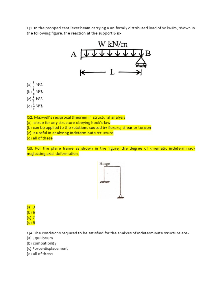 Structure | PDF | Bending | Beam (Structure)