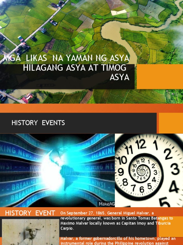 Mga Likas Na Yaman NG Asya HILAGA at TIMOG | PDF | Philippines