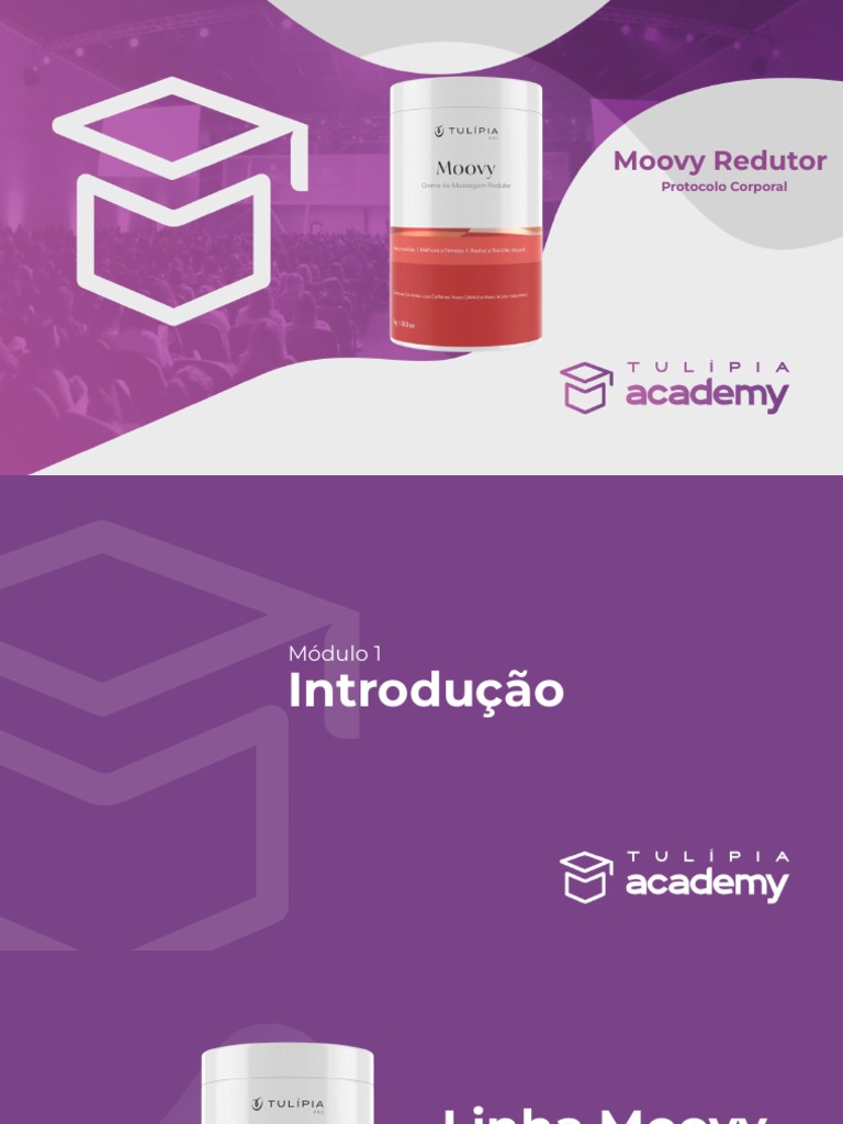 10 Tulipia Academy - Linha Moovy Redutor 2 | PDF | Massagem | Pele