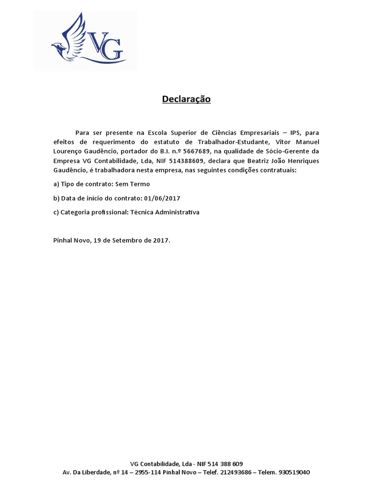 Carta - Modelo | PDF