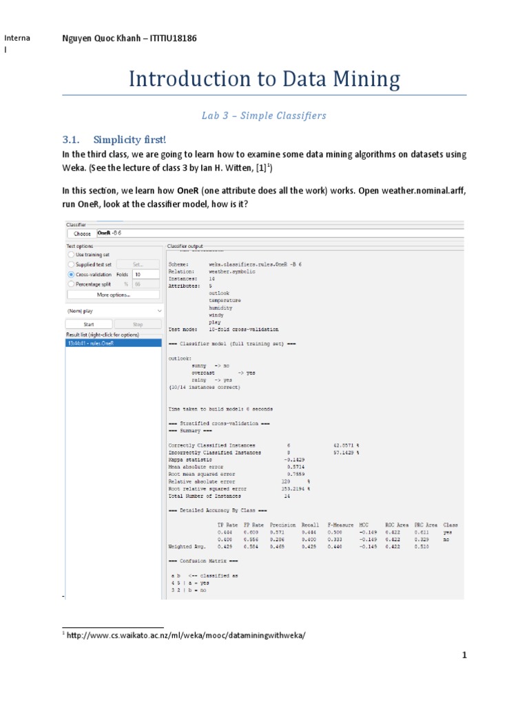 Lab3 NguyenQuocKhanh ITITIU18186 | PDF | Statistics | Machine Learning