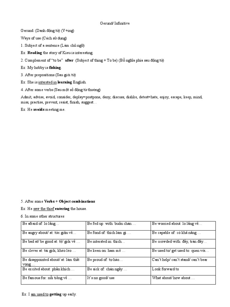 GERUND | PDF | Grammatical Conjugation | Language Mechanics