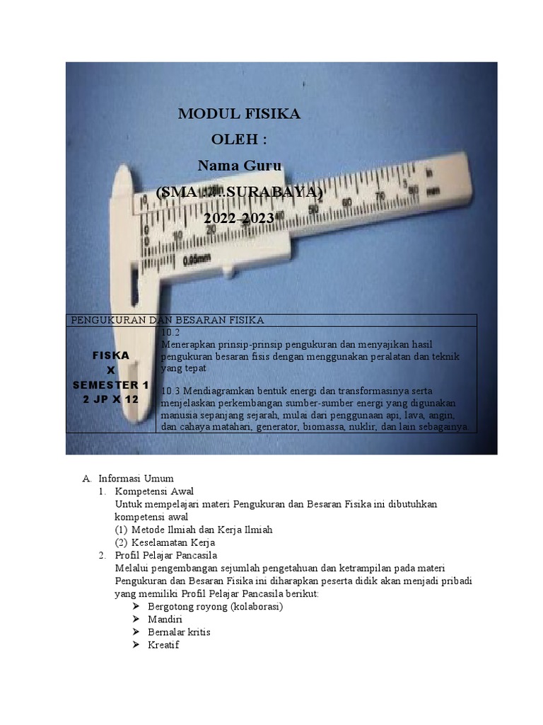 Modul Ajar Ketikan Ulang | PDF