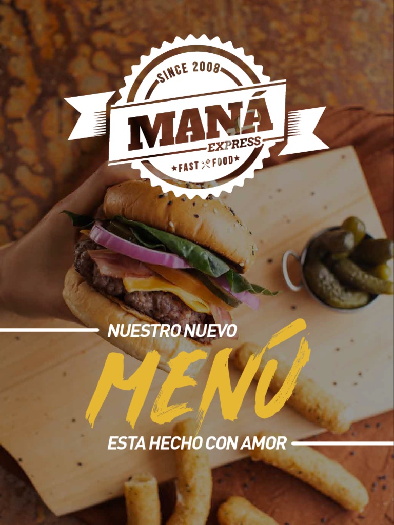Menu Mana Suba Small | PDF | Pizza | Cocina de las Americas