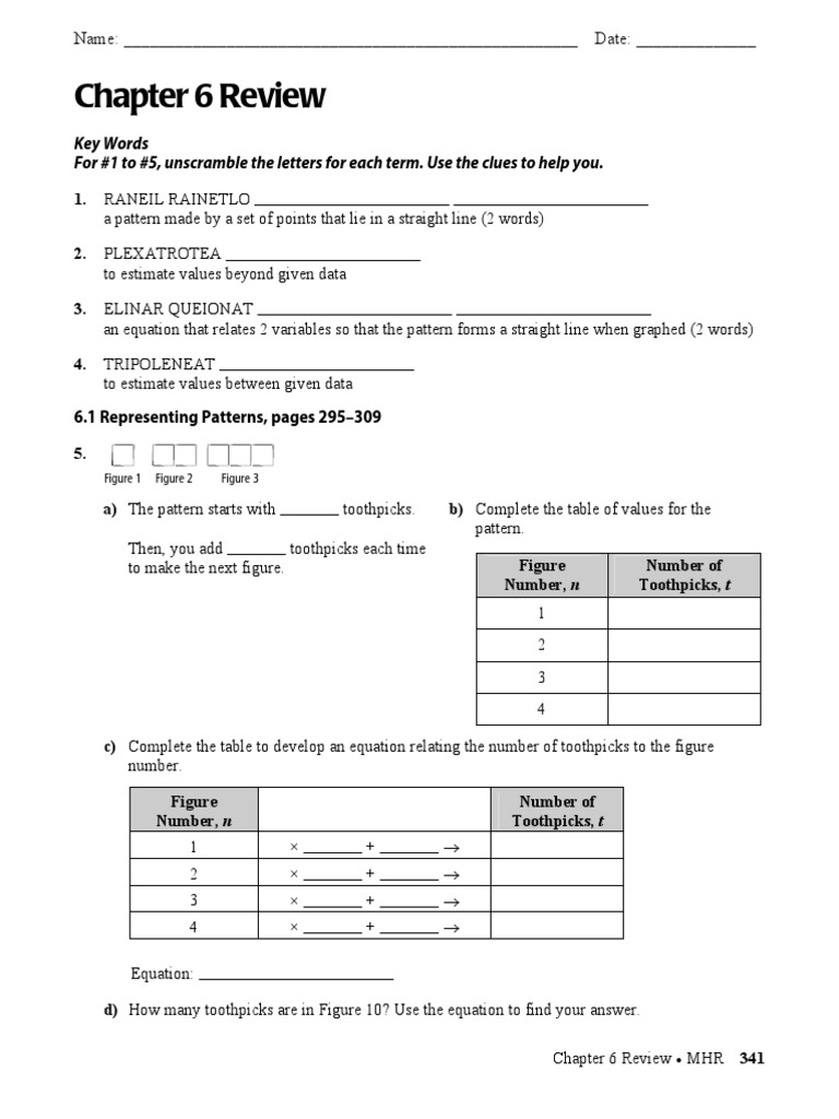 Mathlinks 9 Review Bundles CH 6 | PDF | Atmospheric Pressure | Pascal ...
