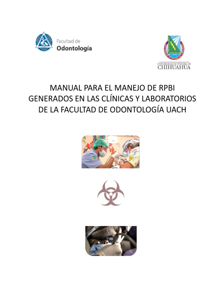 Manejo Rpbi Manual | PDF | Residuos | Multa (pena)