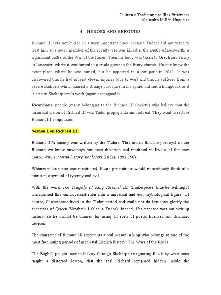 Richard III | PDF | Richard Iii Of England | Wars Of The Roses