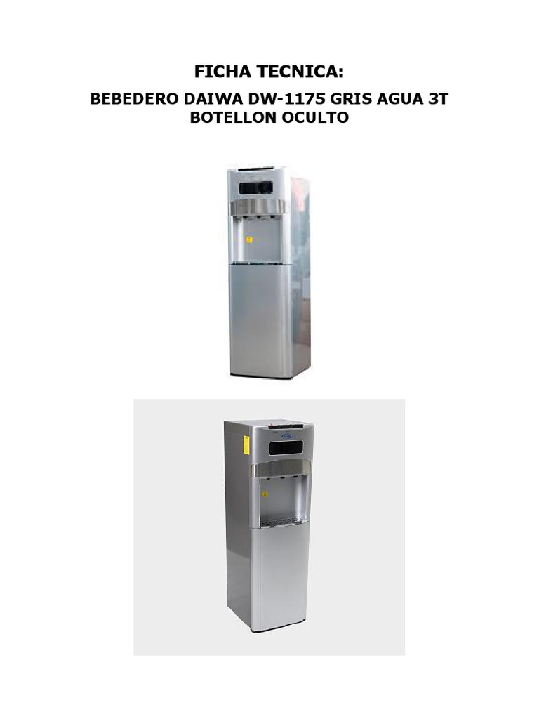 Ficha Bebedero | PDF