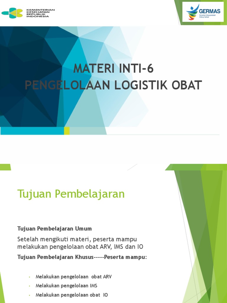 Pengelolaan Logistik Obat ARV & IMS | PDF