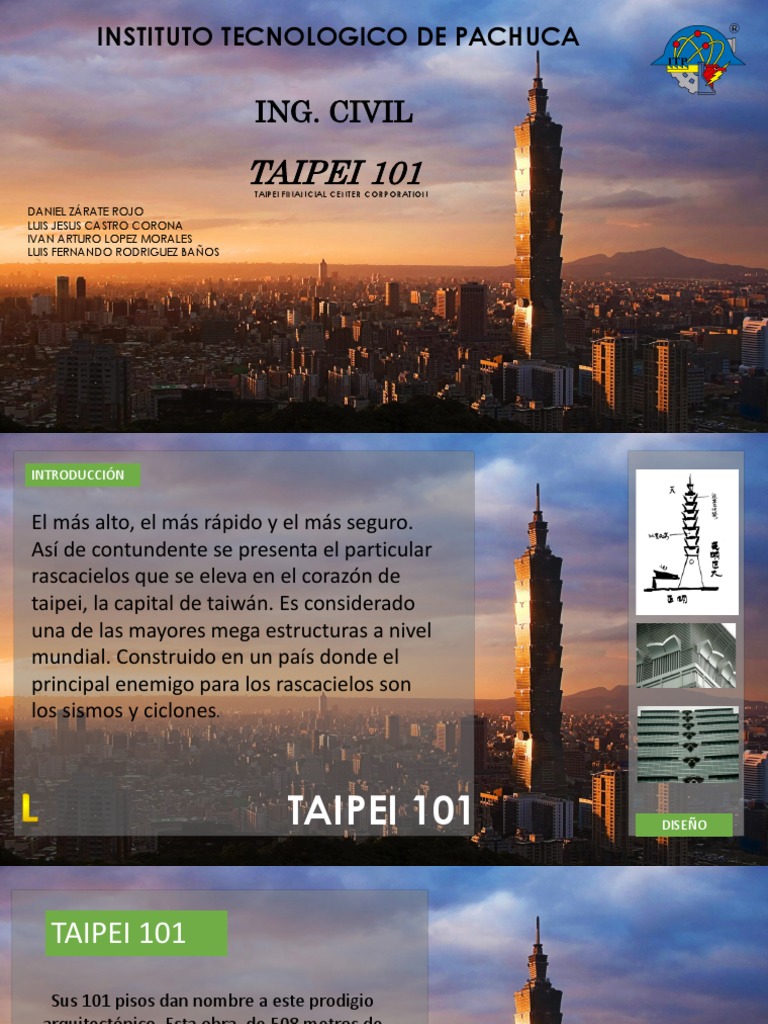 Taipei 101 Itp | PDF | Hormigón | Taipei