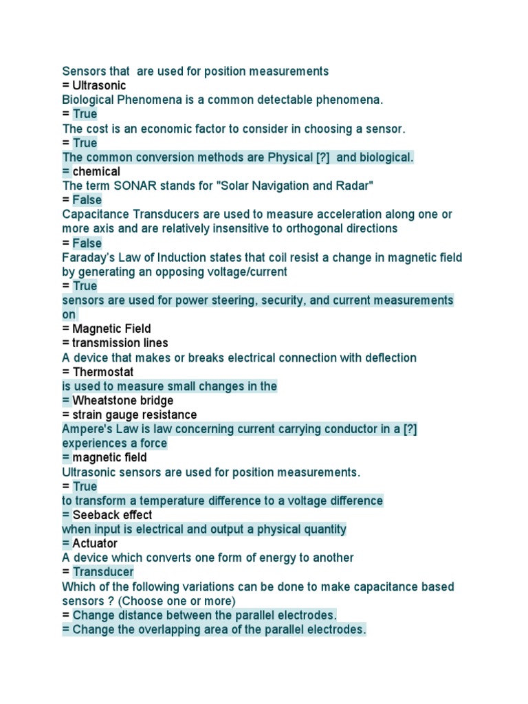 Mixed Signals and Sensors-PRELIMS | PDF | Amplifier | Field Effect ...