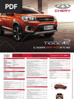 Especificaciones del Chery Tiggo 2 Pro | PDF | Sistema de freno antibloqueo | Airbag