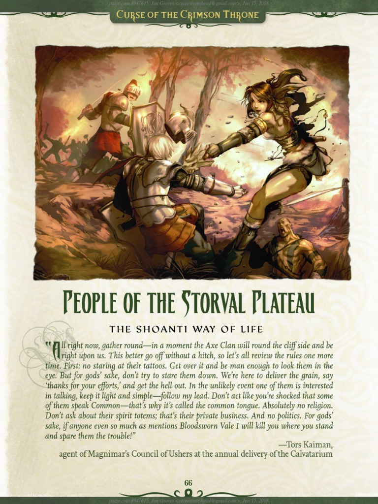 Shoanti Culture of the Storval Plateau | PDF | Shamanism | Tattoo