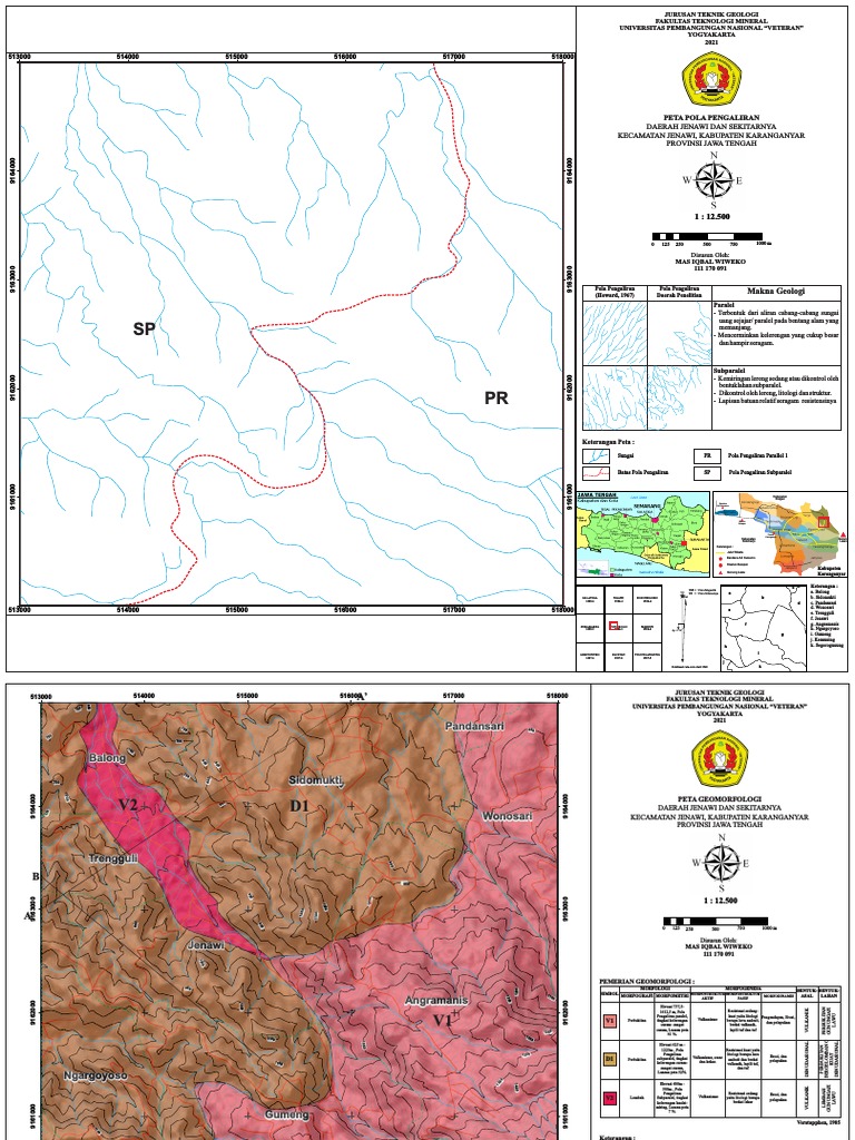 Lampiran Peta Skripsi - Mas Iqbal Wiweko | PDF