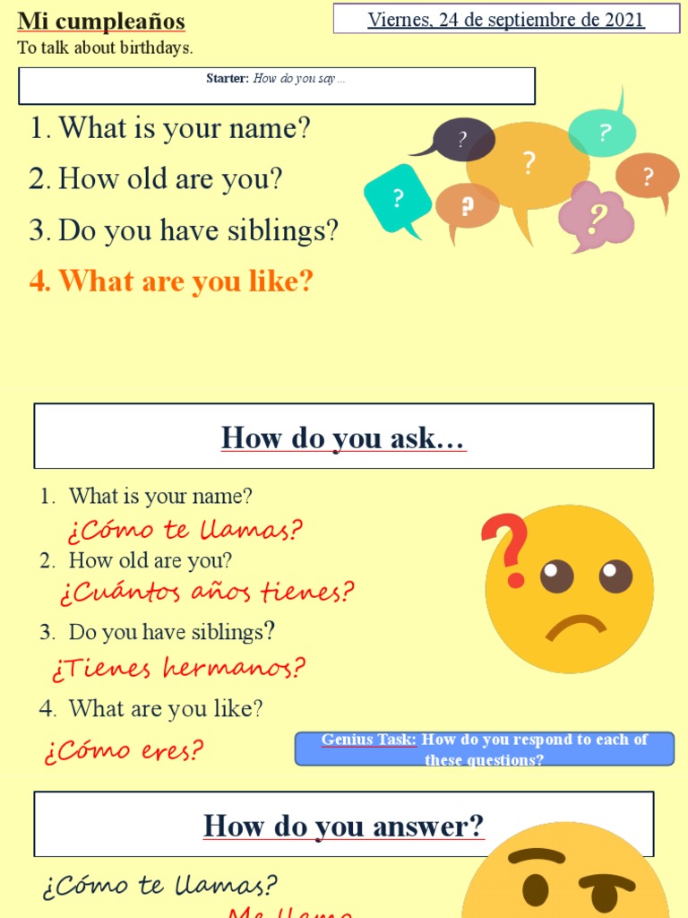 Cuando Es Tu Cumpleanos | PDF